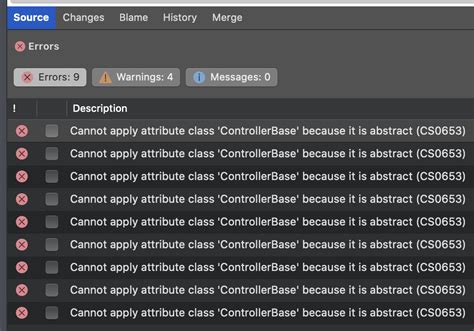 Cannot Apply Attribute Class Controllerbase Because It Is Abstract