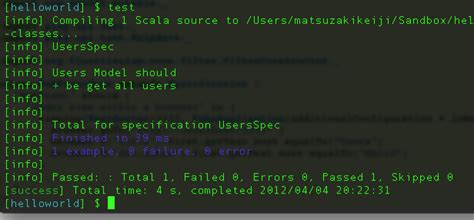 簡単なアプリケーションを作成しよう — How To Use Playframework 20 10 Documentation