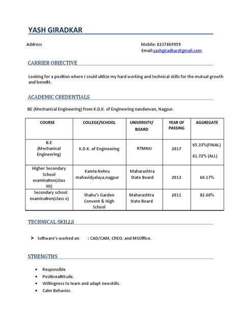 Yash Giradkar 2017 Final 2 Pdf Physical Sciences Engineering