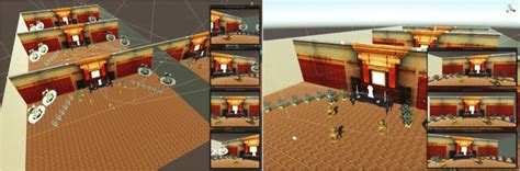 a group of multi scene realistic rendering test results of cloud