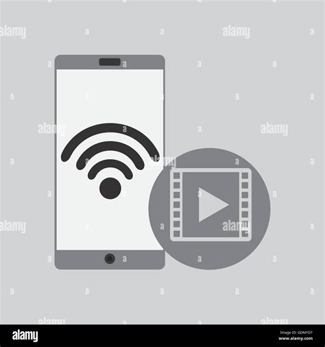 Wifi Technology App Stock Vector Image Art Alamy