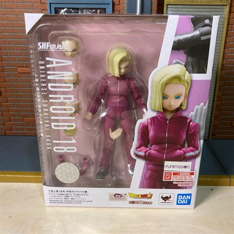 Bandai Shf Shfiguarts Android 18 Dragon Ball Super Universe Survival Saga Shopee Philippines