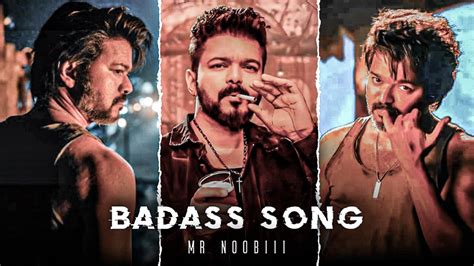 Badass Song 😈 Thalapathy Mass Status 🤩💥 Whatsappstatus