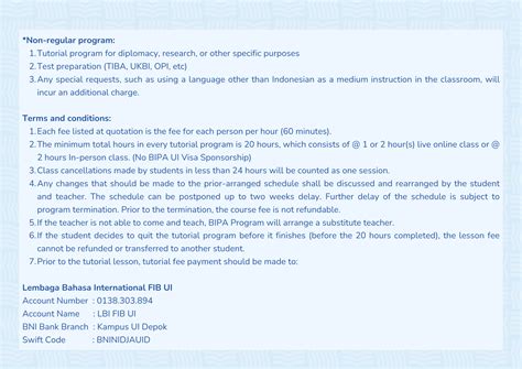 Tutorial Program Lembaga Bahasa Internasional Fib Ui