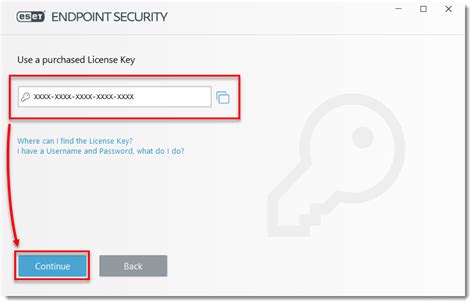 KB7254 Activate ESET Endpoint Products