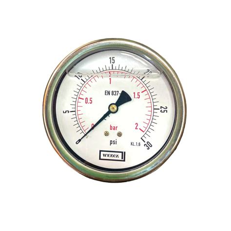 Manometro 212 Pulg 14 Npt Posterior Weizz