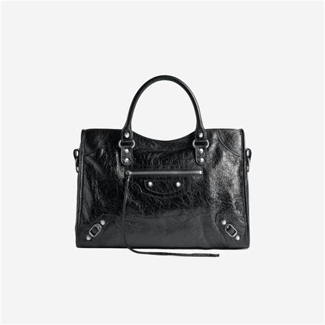 발렌시아가 르 시티 미디움 백 블랙 Balenciaga Kream