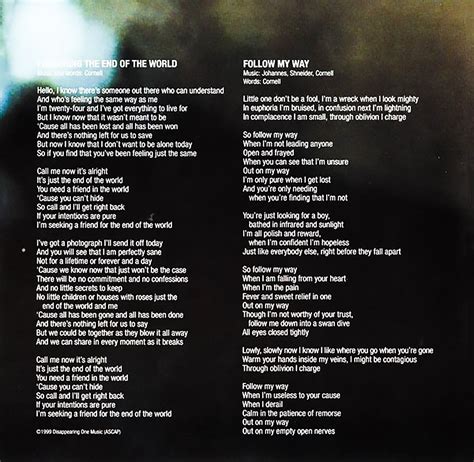 Chris Cornell Euphoria Mourning Debut Solo Album 2000