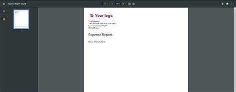 how to create a pdf report in odoo 18