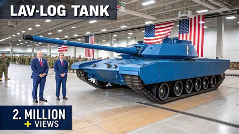 2026 Lav Log Blue Full Upgrade Revealed Usa Armored Logistics Vehicle