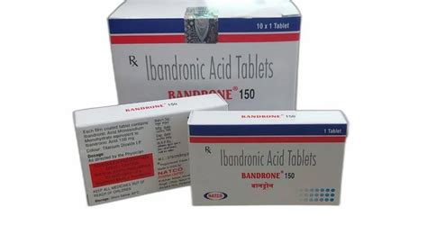 Bandrone 150 Mg Tablets Ibandronic Acid At Rs 164stripe