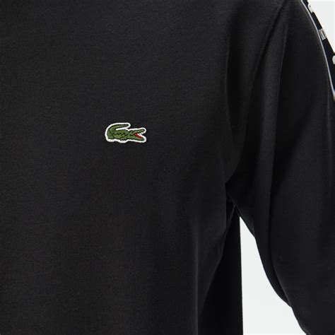 Lacoste Classic Fit Erkek Siyah Sweatshirt