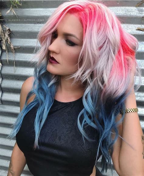 Pin On Isabelle Hair Dye Colors Hair Color Crazy Creative Hair Color
