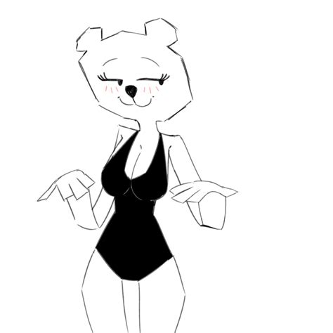 Rule 34 Bear Bear Girl Cartoon Network Female Paper Papers Tagme