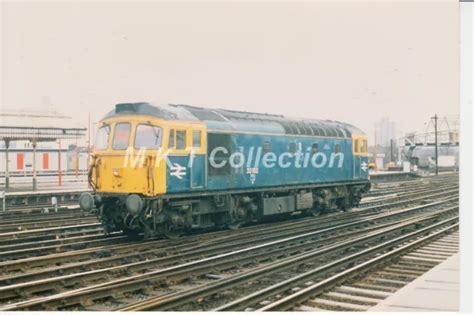 Railway Photo Class 33 33102 Clapham Junction 12292 Le After Ecs Ex