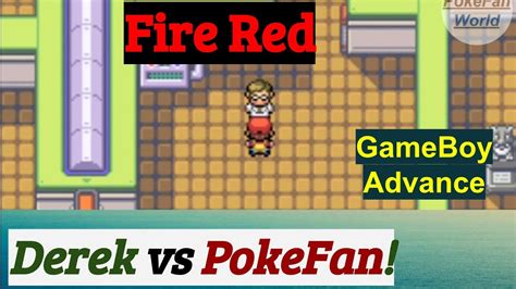 Derek Vs Pokefan Pokemon Battle In Cinnabar Island Gym Of Pokemon Fire Red And Leaf Green Youtube