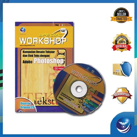 Jual Penerbit Andi Buku Kumpulan Design Tekstur Dan Efek Teks Dengan
