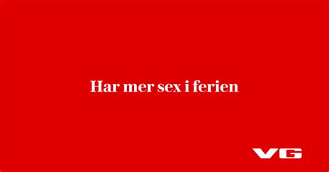 Har Mer Sex I Ferien