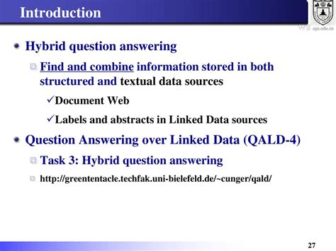Reading Report On Question Answering Ppt Download