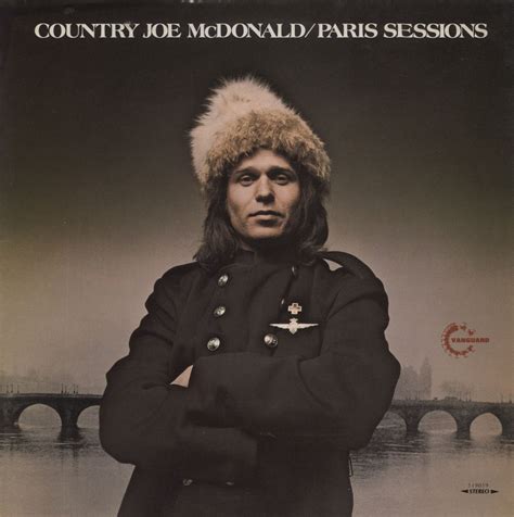 Country Joe Mcdonald Paris Sessions French Vinyl Lp —