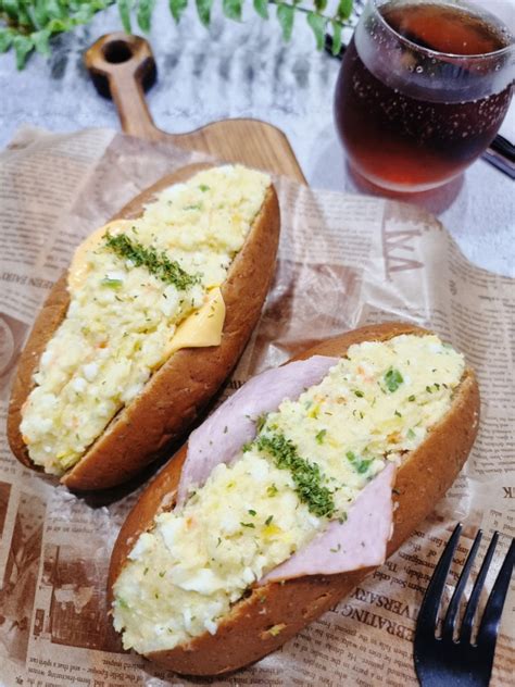 백종원 감자샐러드 활용한 햄치즈 샌드위치 만들기 으깬 감자요리 네이버 블로그