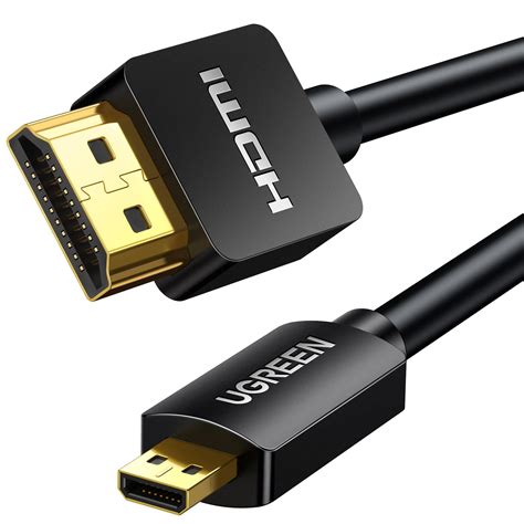 Ugreen Micro Hdmi To Hdmi Cable Adapter 4k 60hz Ethernet Desertcart
