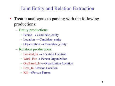 Ppt Joint Entity And Relation Extraction Using Card Pyramid Parsing Powerpoint Presentation