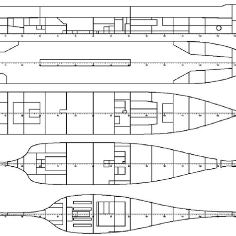 Example Body Plan For A Bulk Carrier Hull Download Scientific Diagram