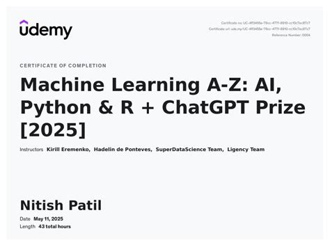 Machinelearning Ai Datascience Python Udemy Skillbuilding