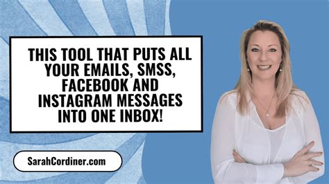 The Tool That Puts ALL Your Emails SMSs Facebook AND Instagram Messages Into ONE Inbox