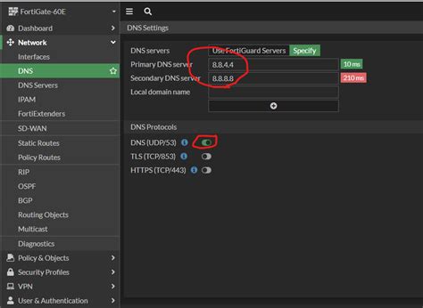 Dns Resolving Issues Fortigate R Fortinet