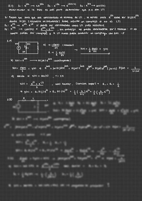 solution series de fourier y sistemas lti oppenheim capi tulo 3