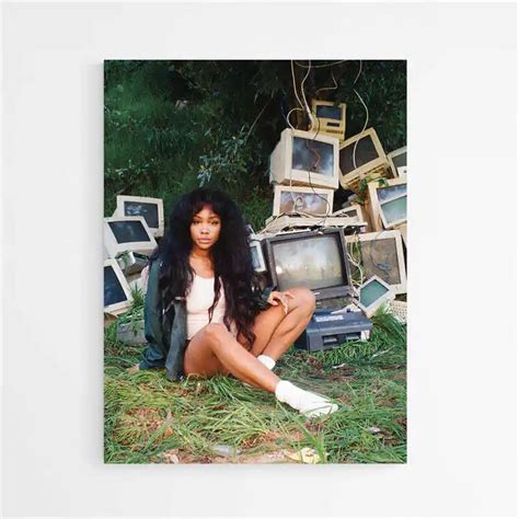 Sza Ctrl Album Cover Poster Aesthetic Wall Decor