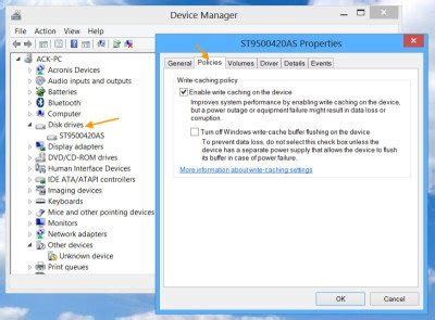Enable Or Disable Disk Write Caching In Windows