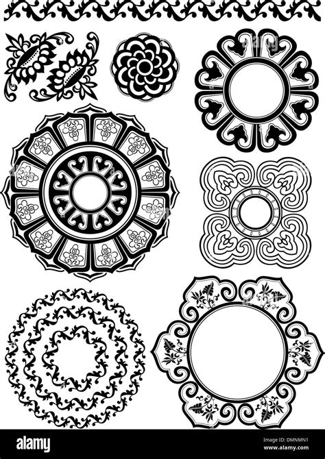 Decorative Circular Pattern Stock Vector Image And Art Alamy