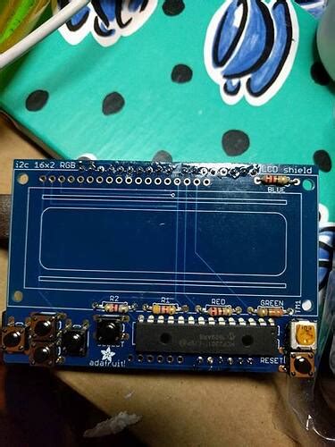 Problem With X Adafruit LCD Display Turning On Displays Arduino Forum