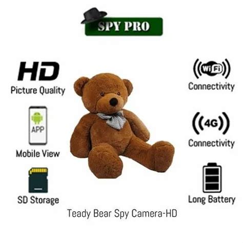 Taddy Bear Wireless Hidden Camera For Security 4k At ₹ 8000 In New Delhi
