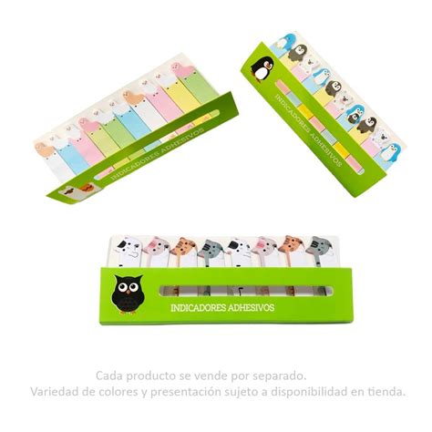 Notas Adhesivas Pengear Varios Colores 1 Pieza Walmart