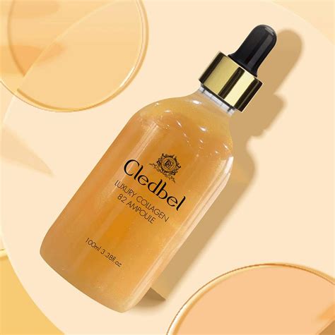 Cledbel Luxury Collagen 82 Ampoule 100ml x 2ea/Gold/Korean Celebrity ...