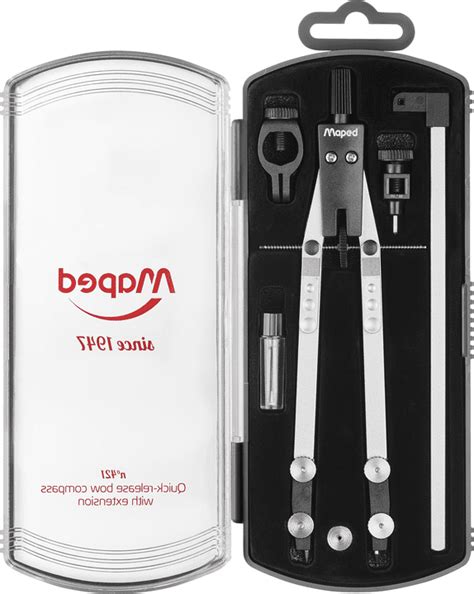 Maped Bow Compass With Extention 5piece Maped Helix Sa