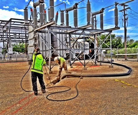 Hydro Excavation In Electrical Substations
