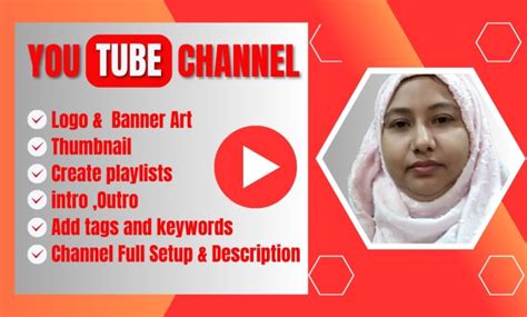 Create Set Up And Optimize Your Youtube Channel By Piwara Akter Fiverr
