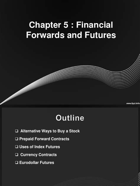 Chapter 5 Financial Forwards And Futures Pdf