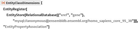 Entityclassdimensions Wolfram Function Repository