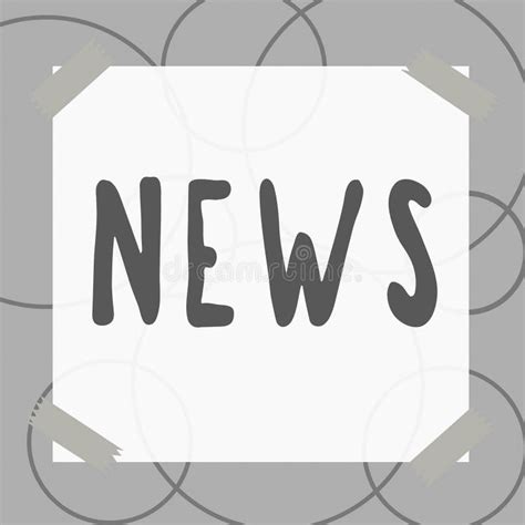 Hand Writing Sign News Internet Concept Comprehensive Uptodate Information From Sources All