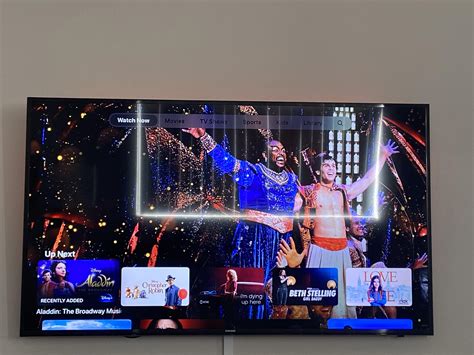 Watch Now On Apple Tv Says That Aladdin The Broadway Musical Is On Disney Plus But Its Not On