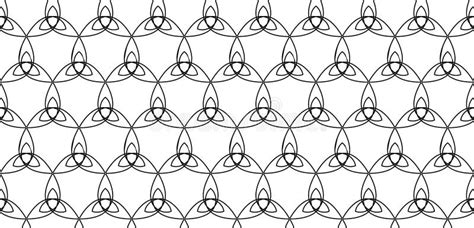 Grid Seamless Vector Pattern Luxury Geometric Abstract Background