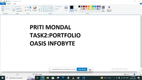 Priti Mondal On Linkedin Oasisinfobyte Intern Webdevelopment