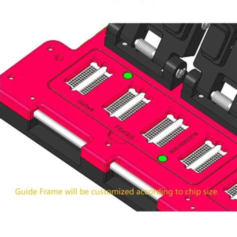 Clamshell Bga78 Ddr3 Test Fixture Socket Adapter For Dram Chips China Clamshell Test Adapter