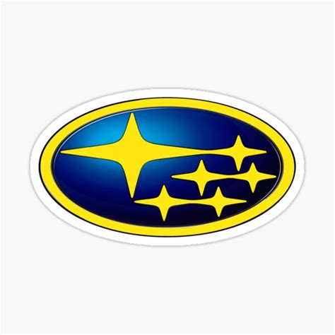 Subie Logo Sticker For Sale By Lorainwiza421 Redbubble
